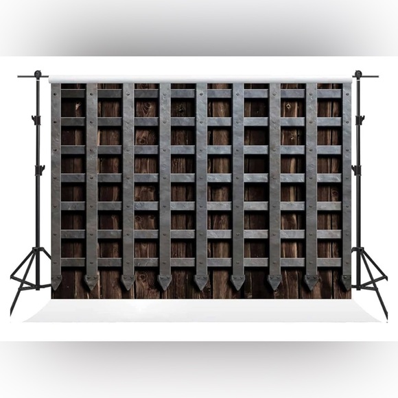 Medieval Wooden Castle Door Backdrop | Party Supplies | Medieval Wooden ...